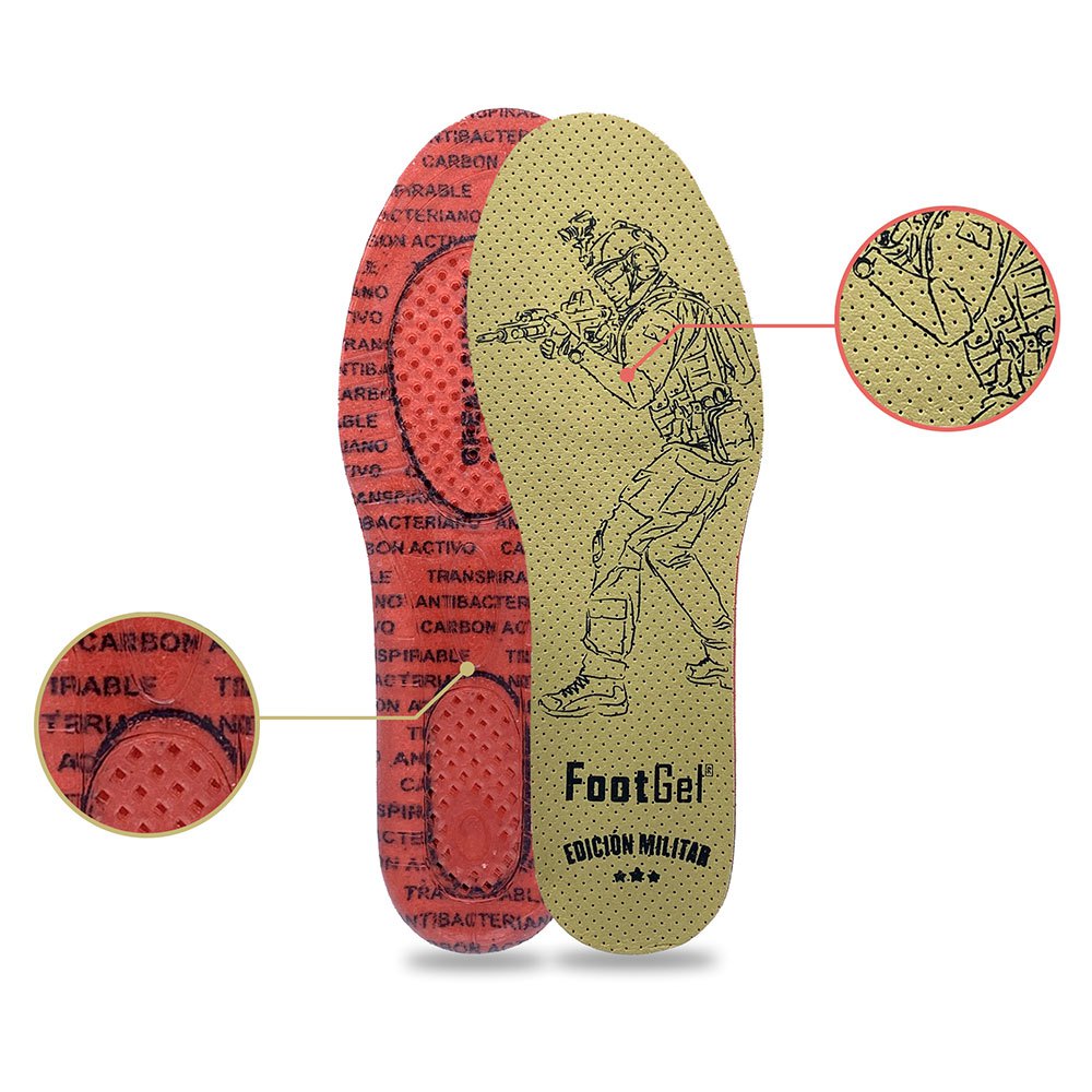 ΠΑΤΟΙ MILITARY FOOTGEL - PoloCenter